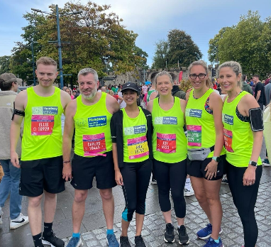 Hugh James Runs The Half Marathon For Headway Cardiff