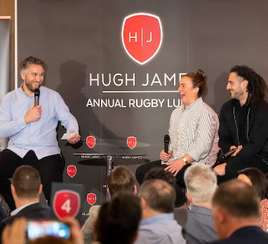 Hugh James’ Rugby Lunch Record Funds For Welsh Charities
